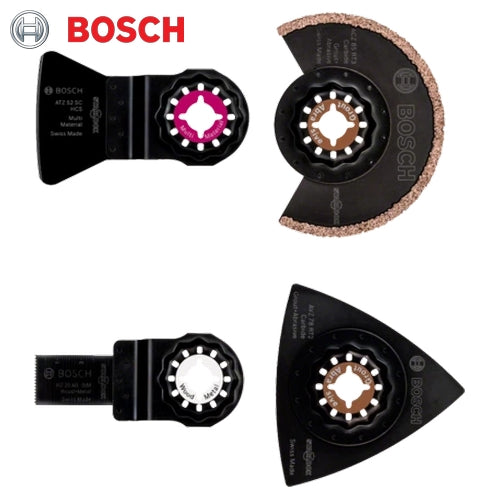 Bosch - STARLOCK 4Pc Tile Set for Oscillating Multi-Tools | 2608661695 ...