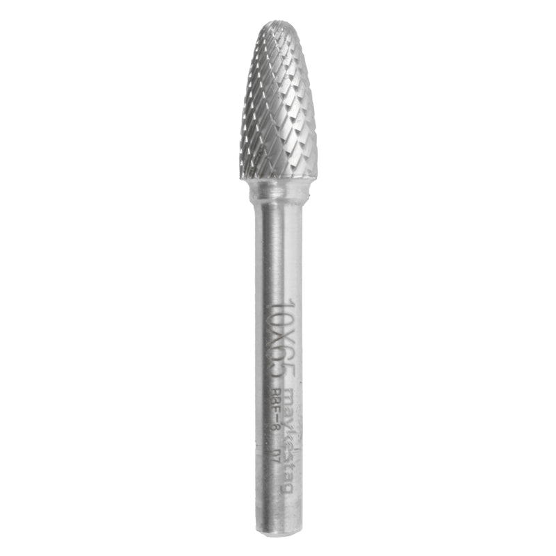 Alpen - Tc rotary burr 10mm arc round nose for hard metals – Tools4
