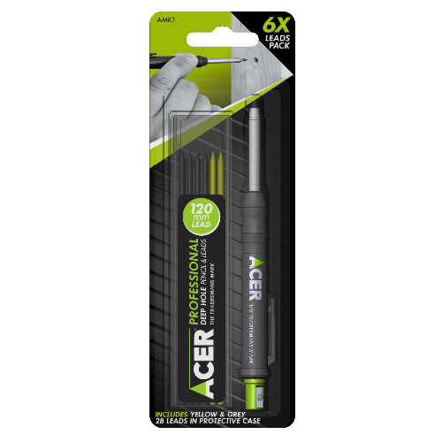 ACER Deep Hole Pencil & 6 Lead Pack – Tools4