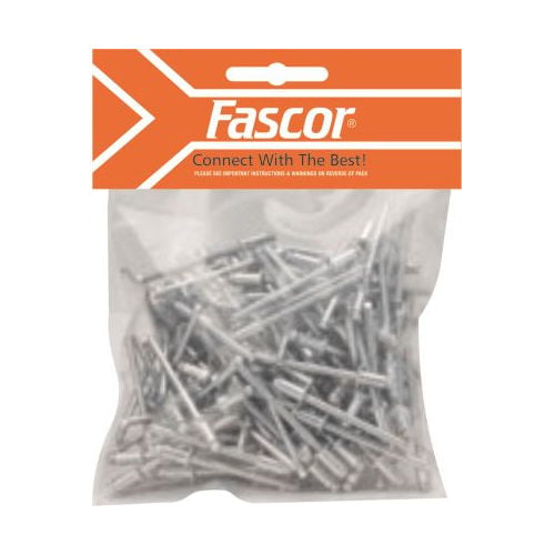Fascor - 100Pc Pop Rivets 4.8 x 10mm (AS4810) | FAS4810 – Tools4