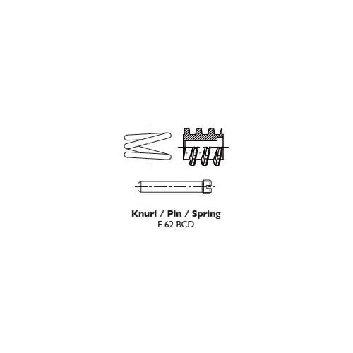 Gedore - Shifter knurl pin spring 300mm – Tools4