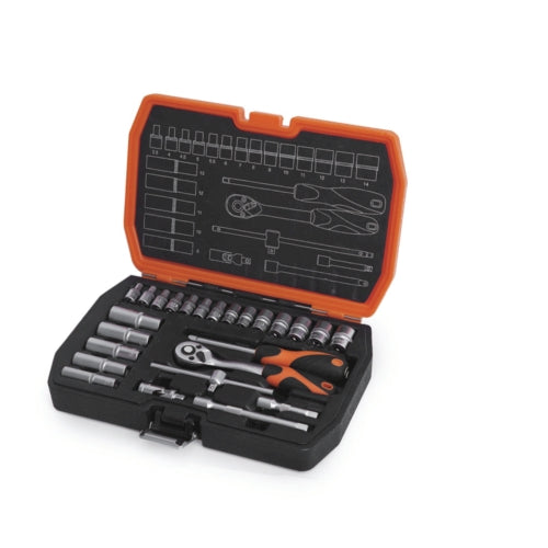 Kendo - 25Pc Socket Set 1/4" Dr. | KEN90561 – Tools4