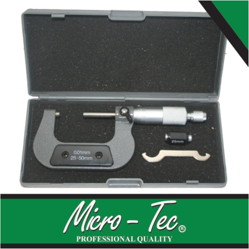 Micro-Tec - Micrometer O/Side 0-25mm | MICRO-25 – Tools4