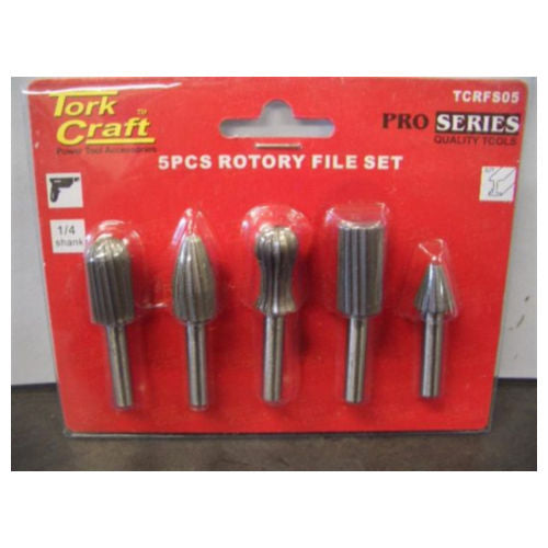 Tork Craft - Rotary file set 5 piece – Tools4