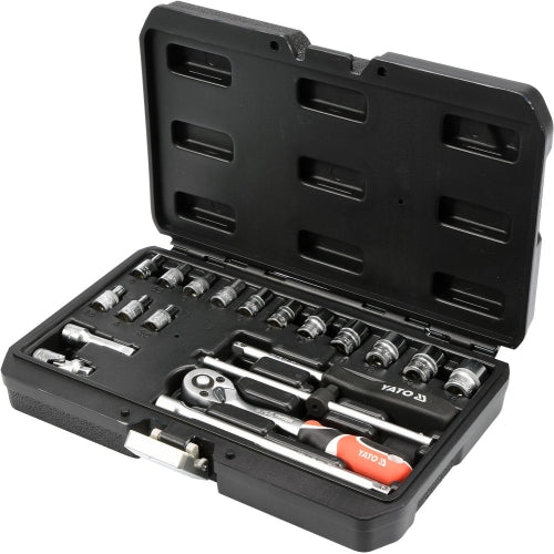 YATO - 20Pc 1/4" Socket Set In Case – Tools4