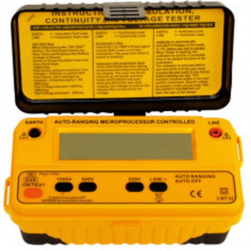 Insulation Tester Digital 1000V Protected | T1151 - Tools4Builders